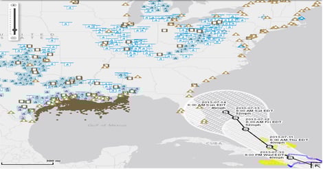 New Web Tool Highlights Hurricane Risk for Energy Infrastructure