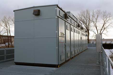 CoreSite Powers Up With Double-Stacked Generators