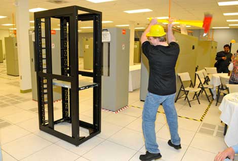 Retiring A Data Center. With an Axe.