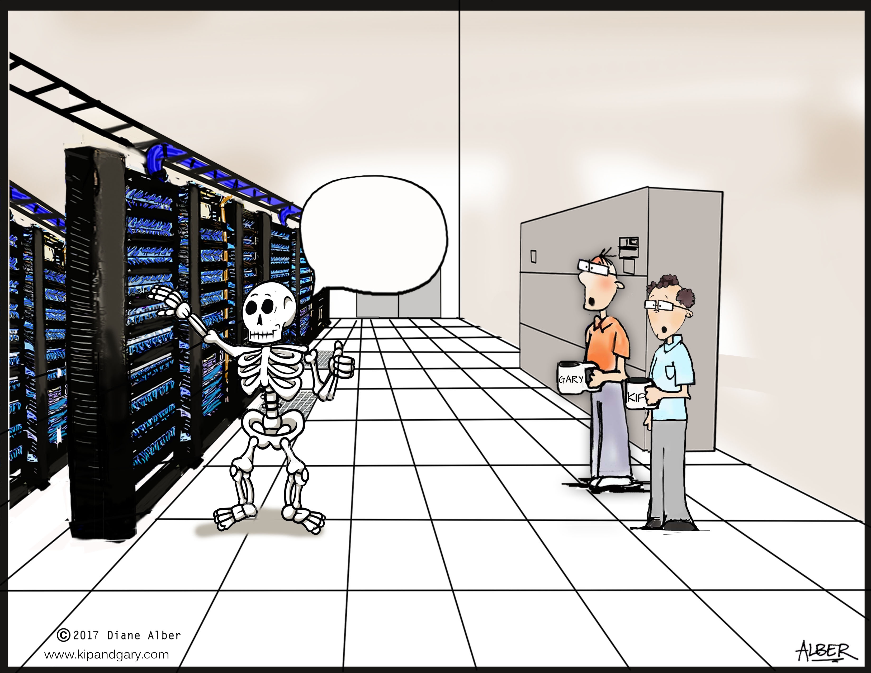 Friday Funny: Doing Away with (Live) Humans in the Data Center