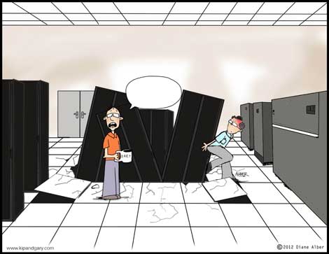 Friday Funny: Raised Floor Caption Contest