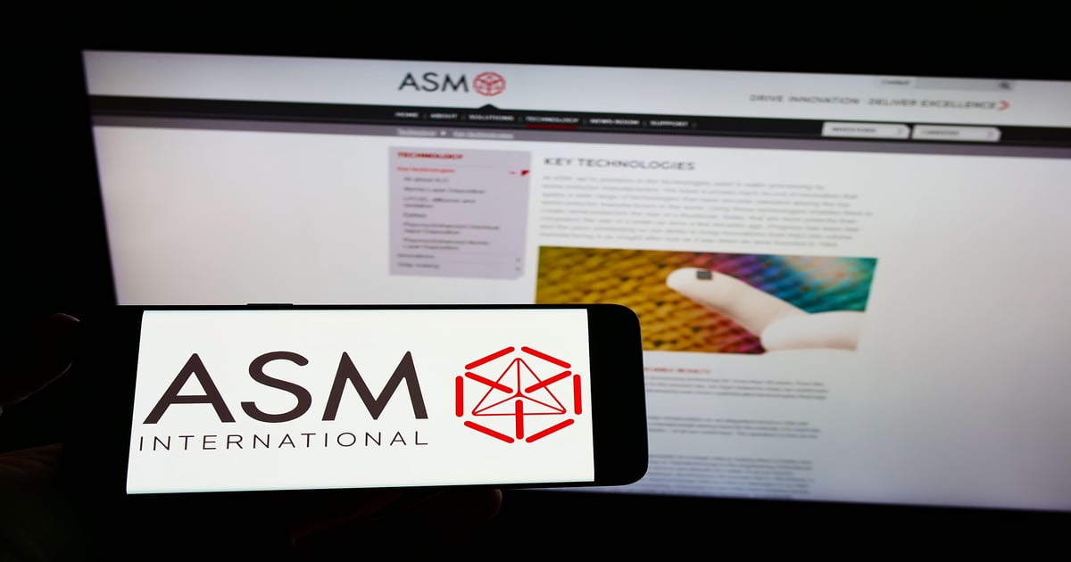 Dutch Chip Company ASM to Build $324 Million US Base in Arizona
