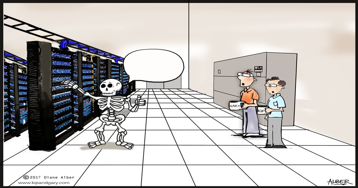 Friday Funny: Doing Away with (Live) Humans in the Data Center