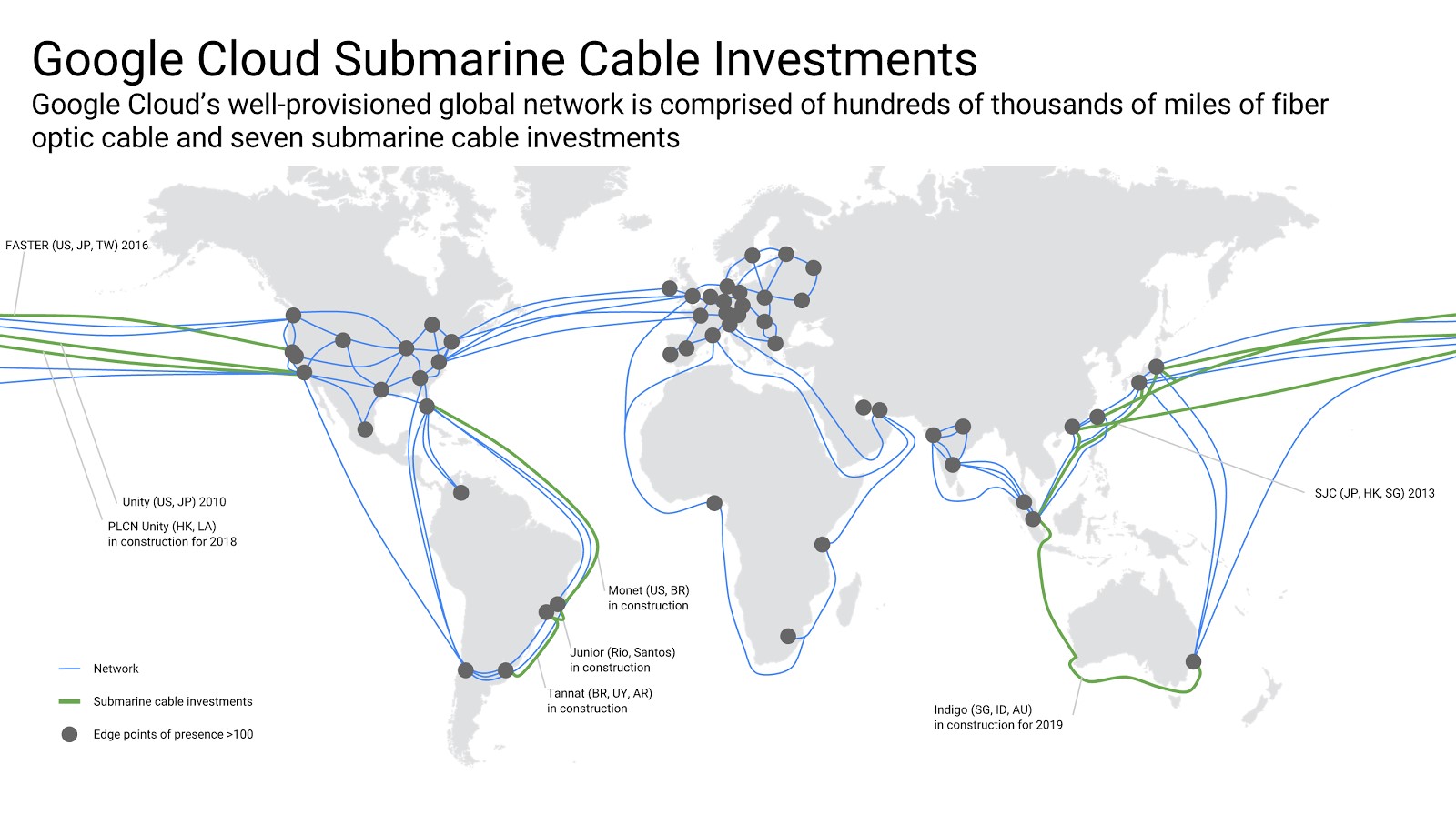 Google Invests in Submarine Cable to Speed Up Its Cloud in Asia Pacific