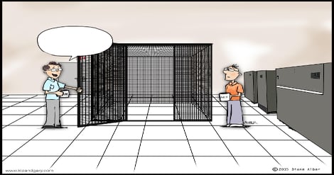 Friday Funny: Pick a Caption for "Empty Cage"
