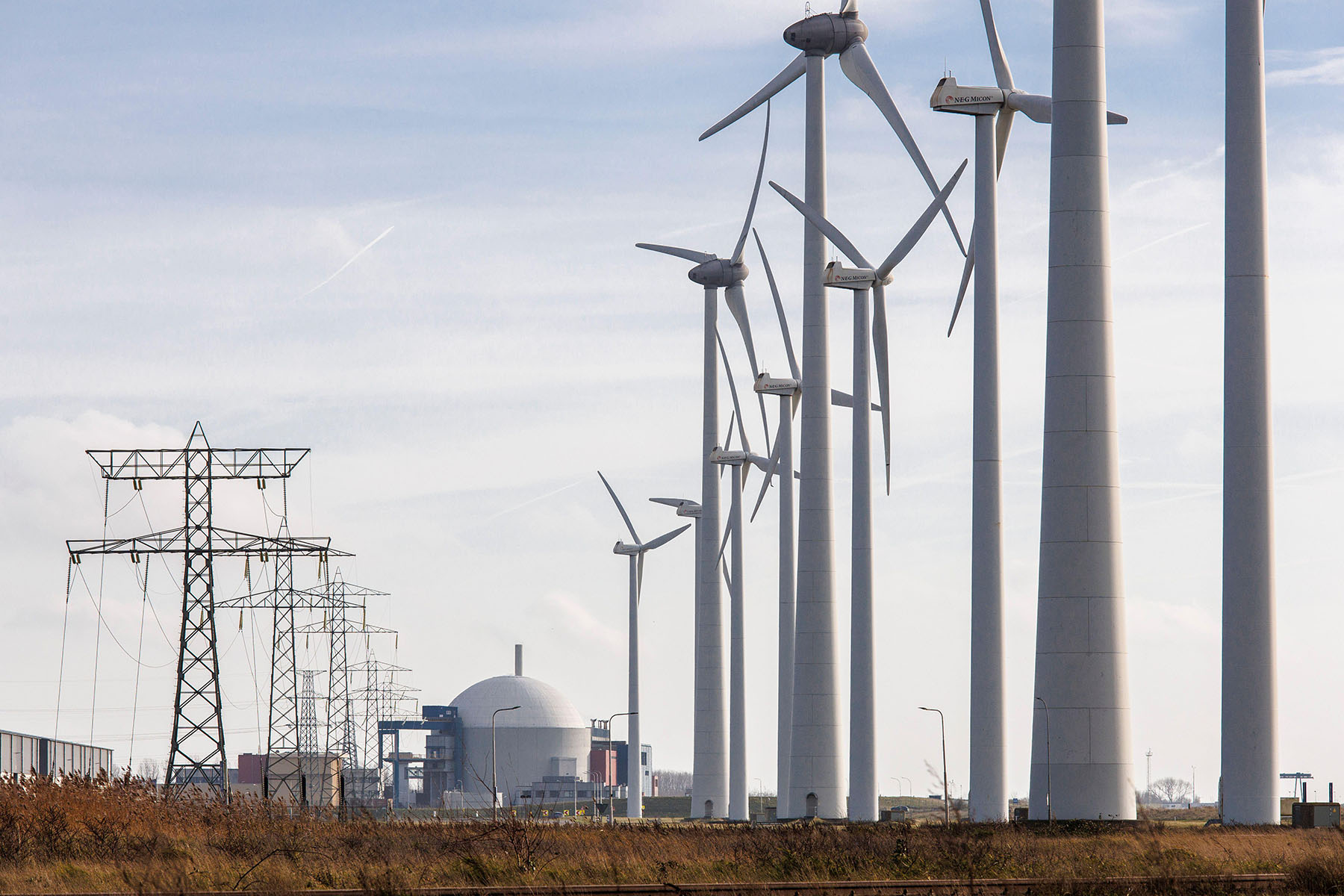 Wind power station store