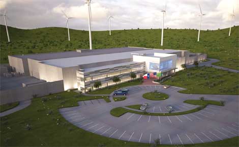 Wind-Powered Data Center Project On Hold