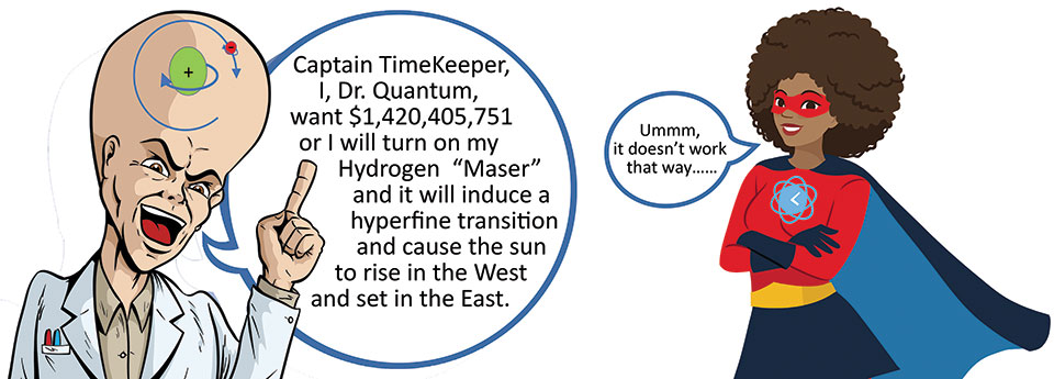 The Role of Atomic Clocks in Data Centers