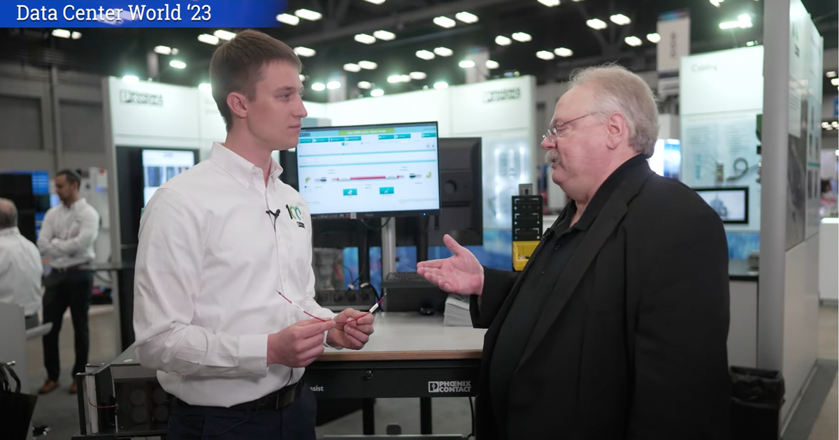 Phoenix Contact Showcases clipx WIRE Assist at Data Center World