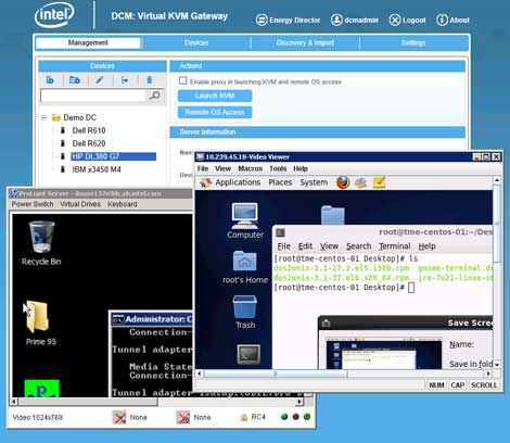 Intel Adds KVM Gateway for Data Center Manager