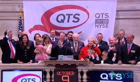 QTS Realty Commences IPO at $21 a Share