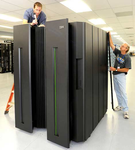 Back to the Future: IBM's Liquid-Cooled Mainframe