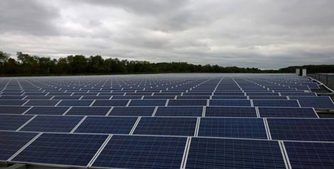 Super-Sizing Solar Power for Data Centers