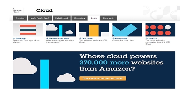 New IBM Cloud Ad Campaign Targets Competitor Amazon