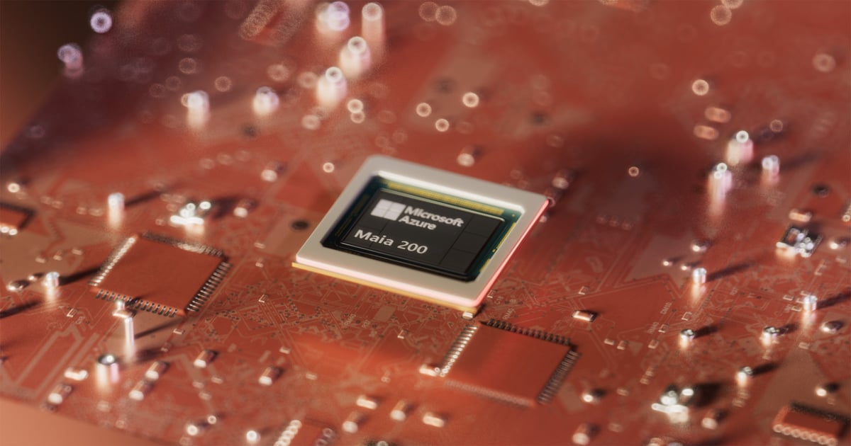 Microsoft Unveils Maia 200 Inference Chip