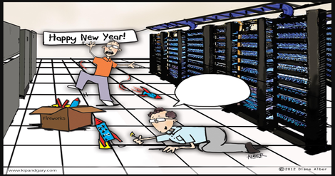 Friday Funny: New Year in the Data Center