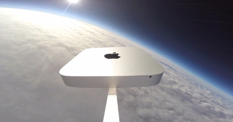 Video: Watch a Mac Mini Fly to Space