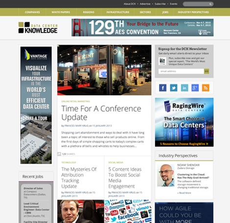 Data Center Knowledge to Launch Web Site Refresh