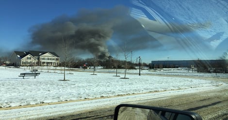 Amazon Data Center Construction Fire Linked to Welding Mishap