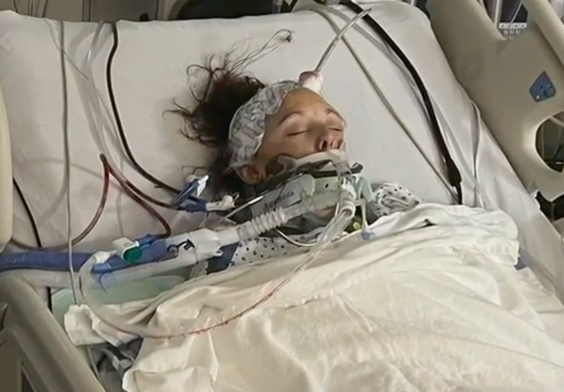 Girl In Hospital Bed Coma