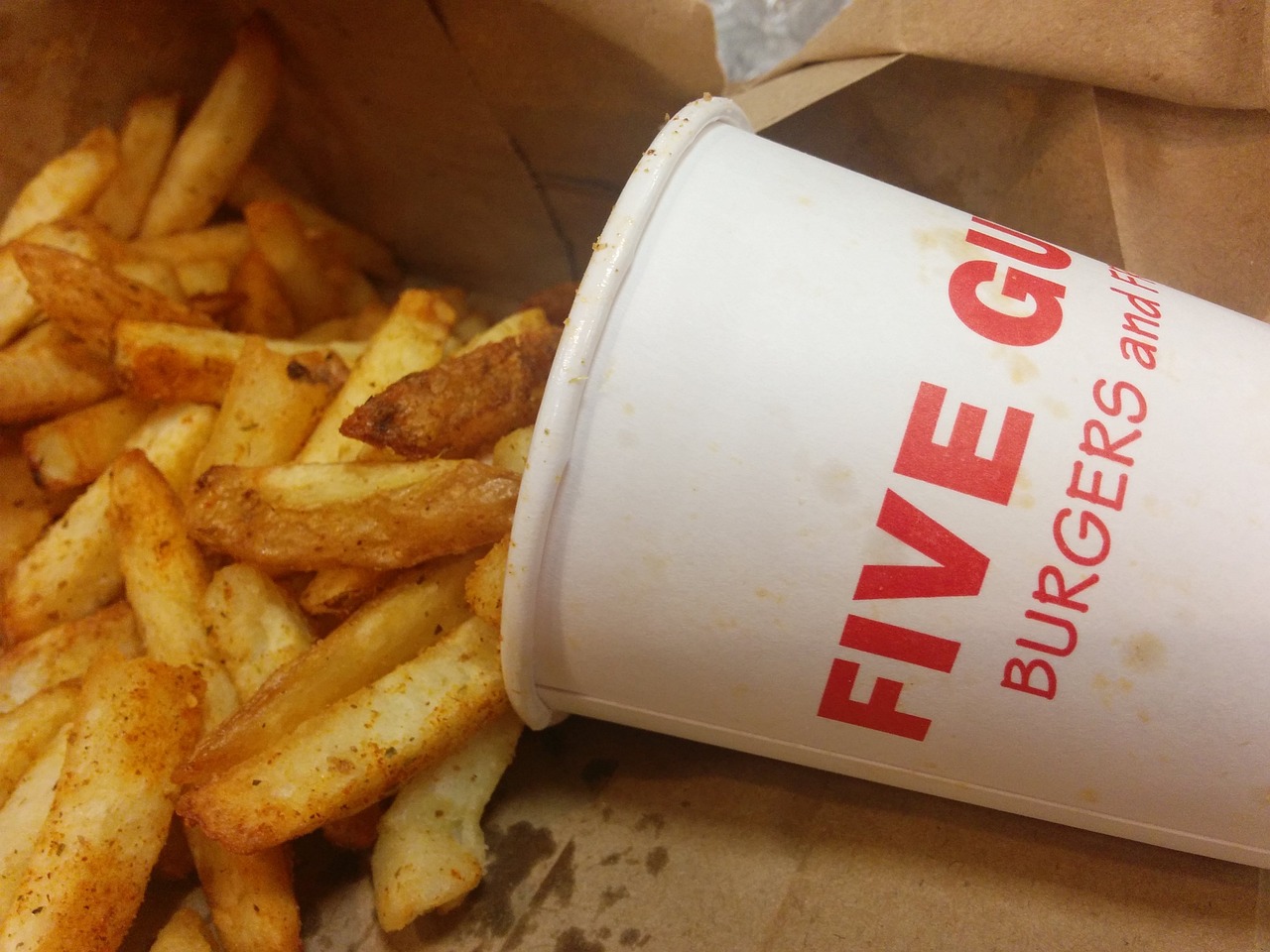 Five Guys Medium Fries