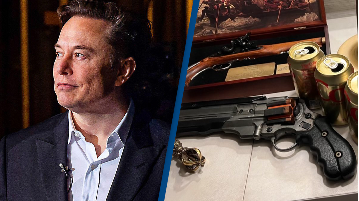 Elon Musk shows that he sleeps with two guns next to his bed | Flipboard