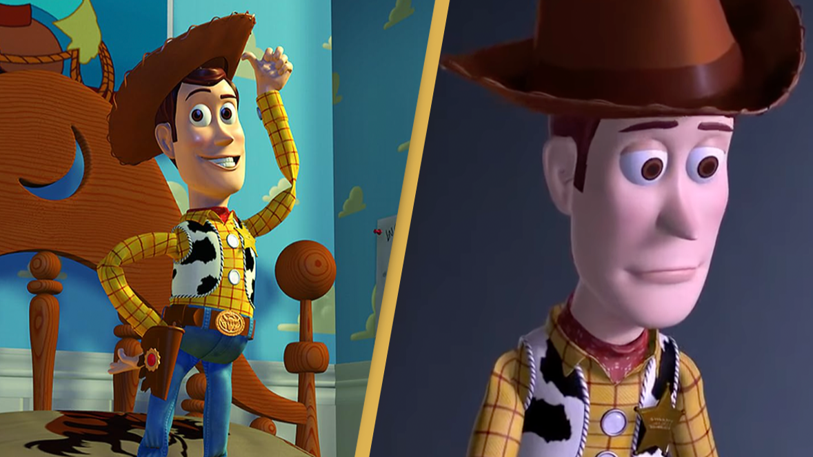 Toy Story Andy Caches Woody