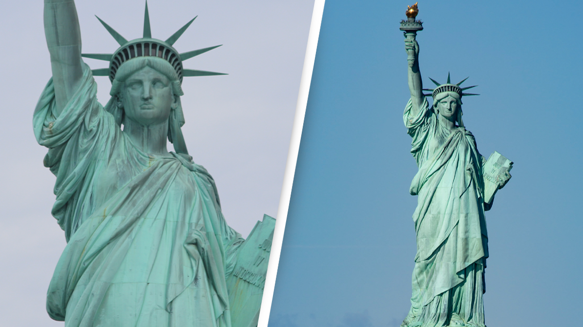 Statue Of Liberty Area Before