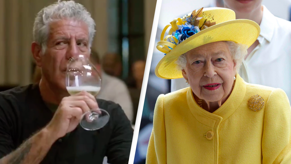 Clip of Anthony Bourdain getting disgusted by someone raising toast to ...