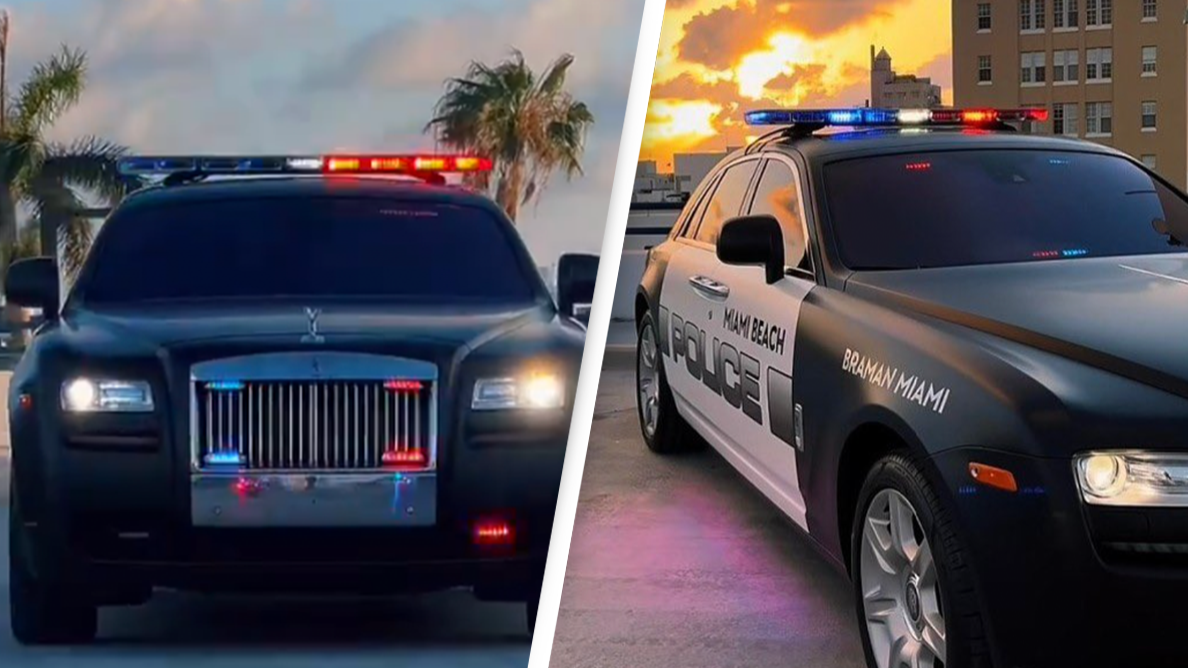Miami Florida Police Car Jada Toys 14016 Ford Crown Vic 1:64 Miami