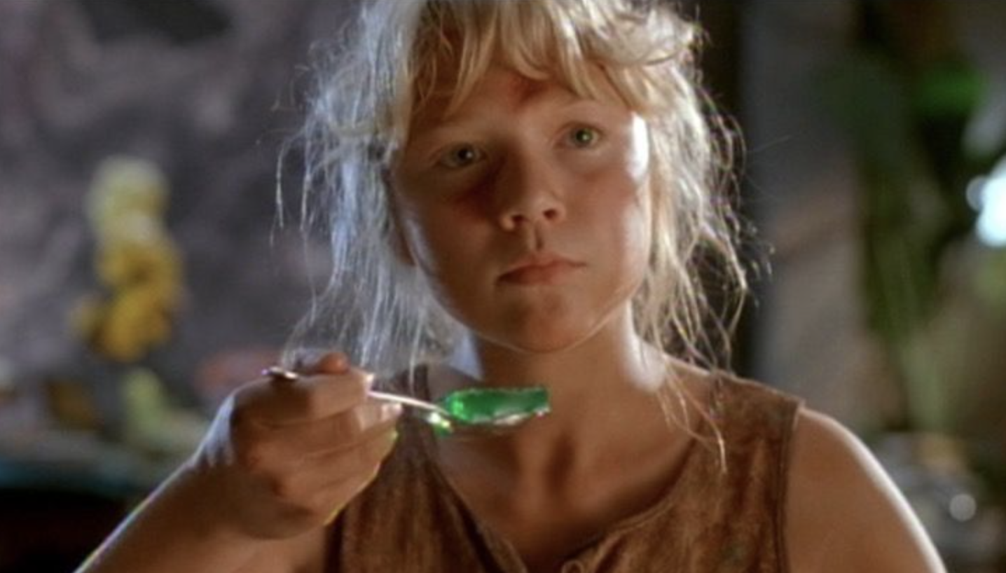 Ariana Richards Jurassic Park Scared