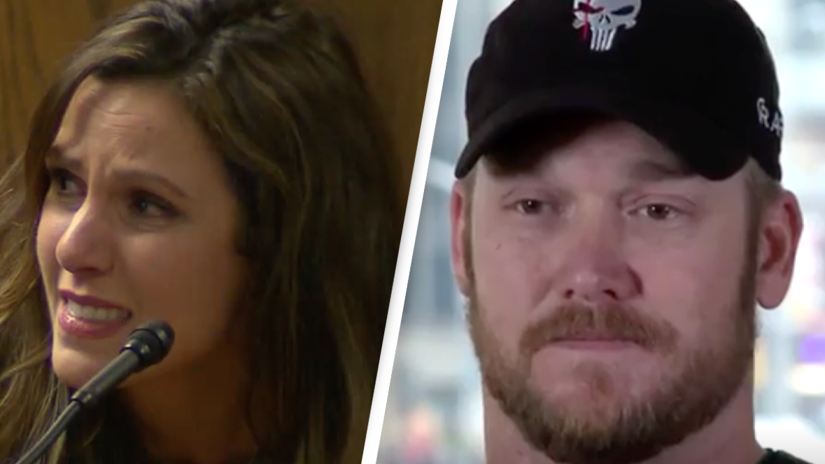 Chris Kyles Widow Broke Down In Tears When Describing Text Message