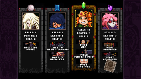 On Towerfall Ascension's approach to characters