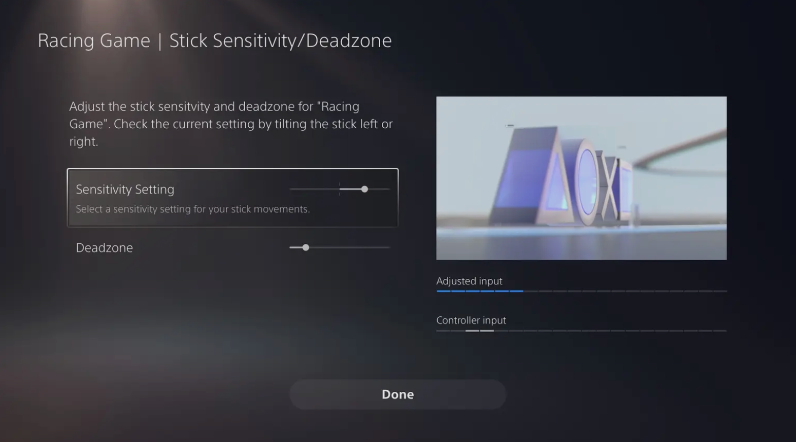 Take a look at the UI for Sony's customizable Access controller