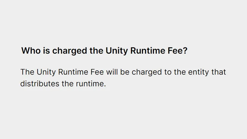 Unity Wants To Rebuild Trust But One Runtime Fee Claim Doesnt Add Up