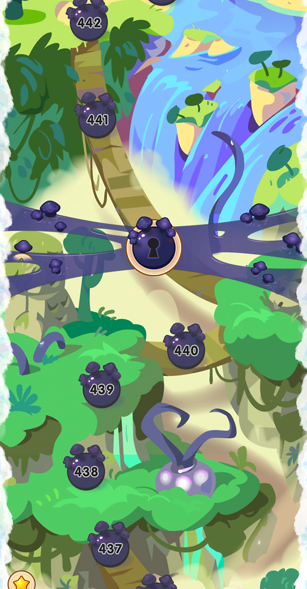 The Maps of Jelly Splash: The Beauty in Simplicity