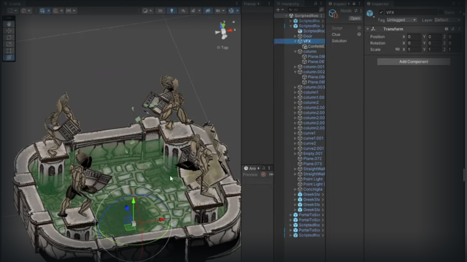 Using the Reverse UV method to create high-texture papercraft visuals