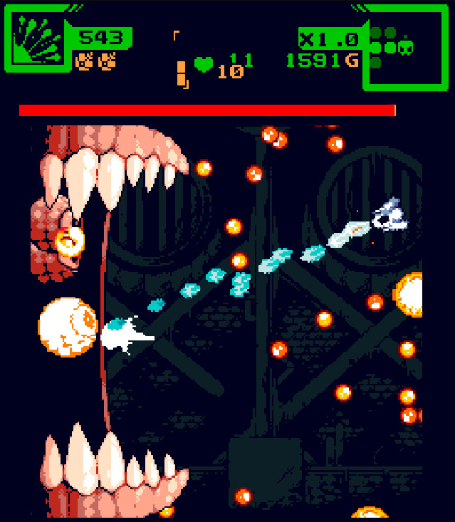 Mixing 'bullet hell' shmup with roguelike in Team D-13's Monolith
