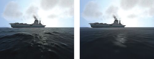 Using Vertex Texture Displacement for Realistic Water Rendering
