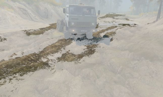 Mud and Water of Spintires:MudRunner