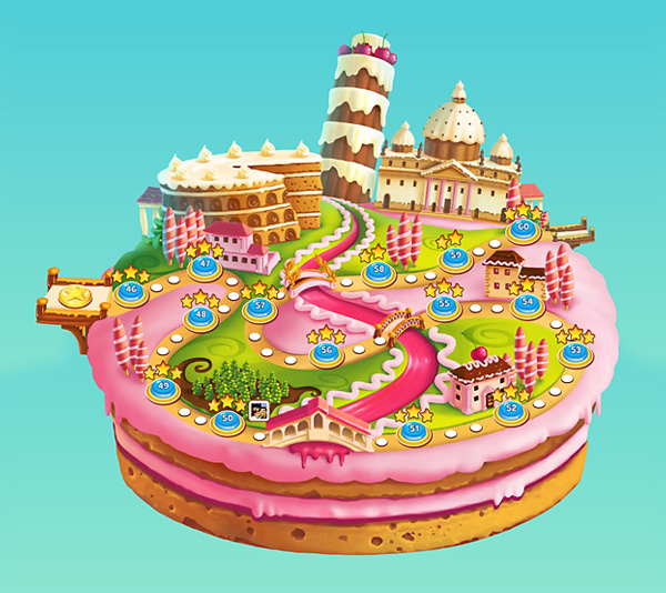 Cookie JAM: Sweet floating islands