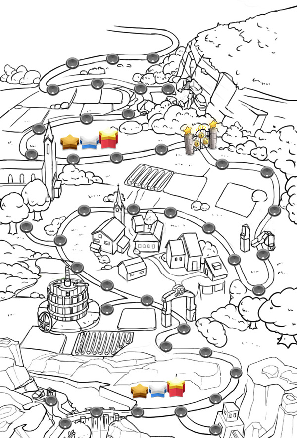 How we design a map for Block Star Party