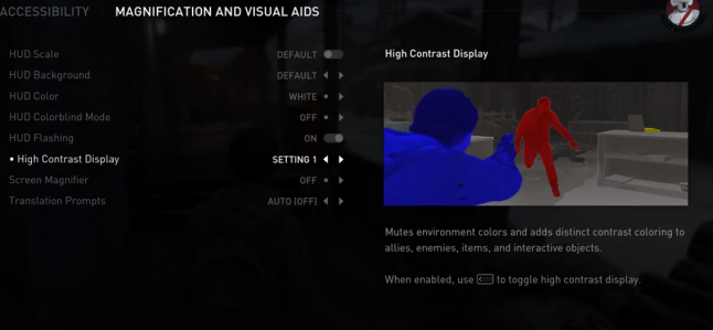 UX Design: Game accessibility features design