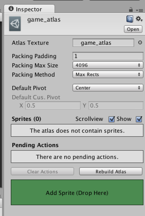 Use Texture Atlases in Unity to Improve Performance