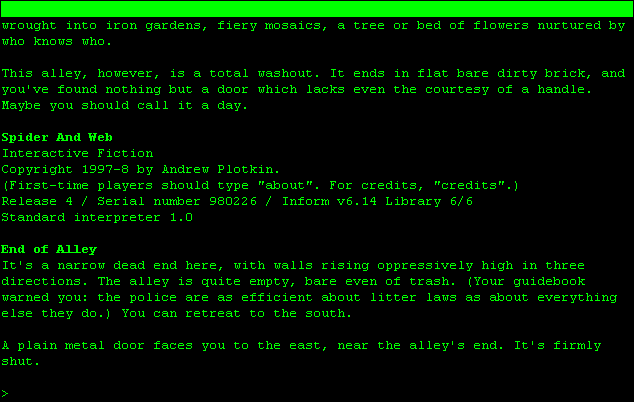 7 works of interactive fiction that every developer should study