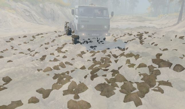 Mud and Water of Spintires:MudRunner