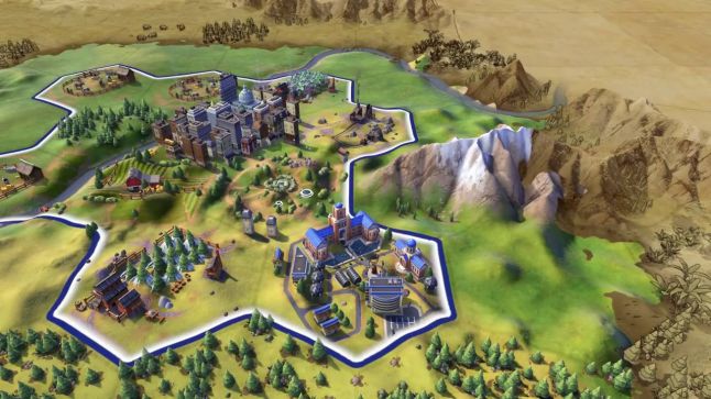 Designing Civilization VI 's distinctive districts system