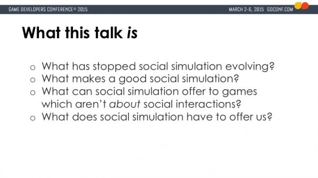 Thinking About People: Designing Games for Social Simulation