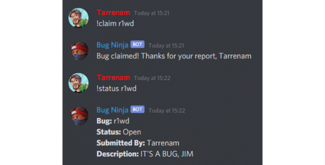 Creating a Discord bug-hunting leaderboard
