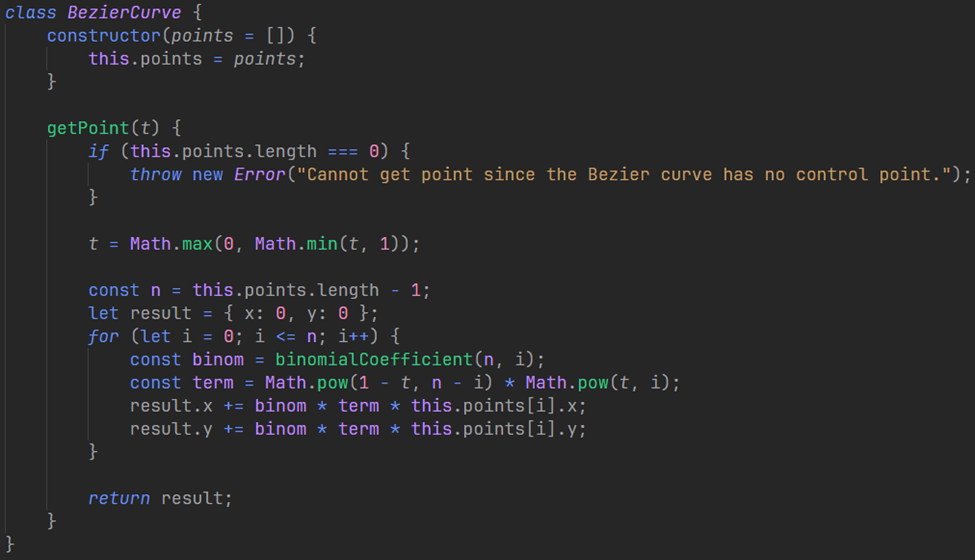 Curves in Games: The Art of Bezier Curves